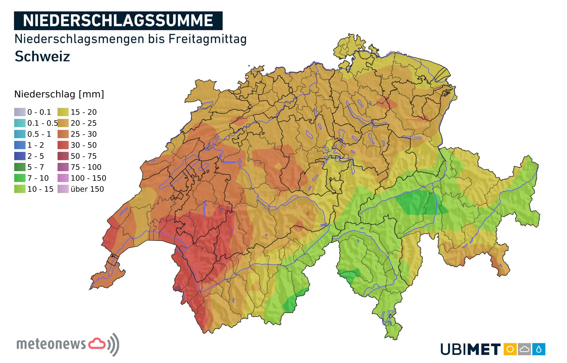 MeteoNews: Nouvelles pluies en vue (26 octobre 2023)