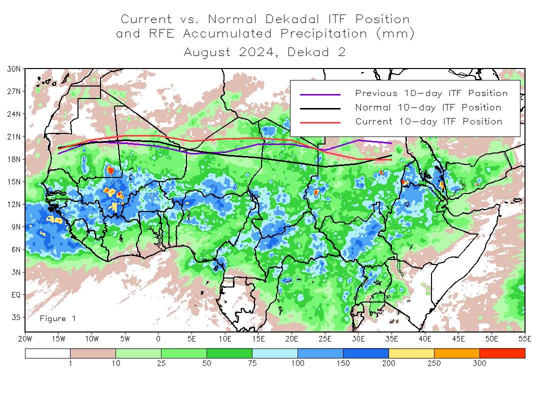 MeteoNews: Rare rain in the Sahara (30. August 2024)