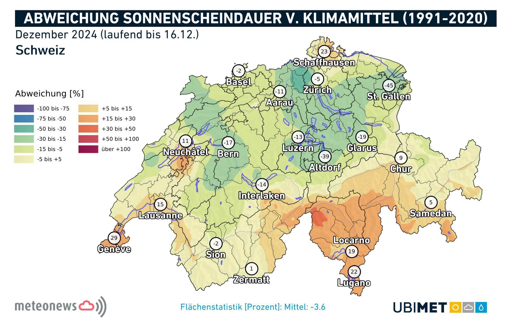 MeteoNews: Première quinzaine de décembre nuageuse et trop sèche (17 ...