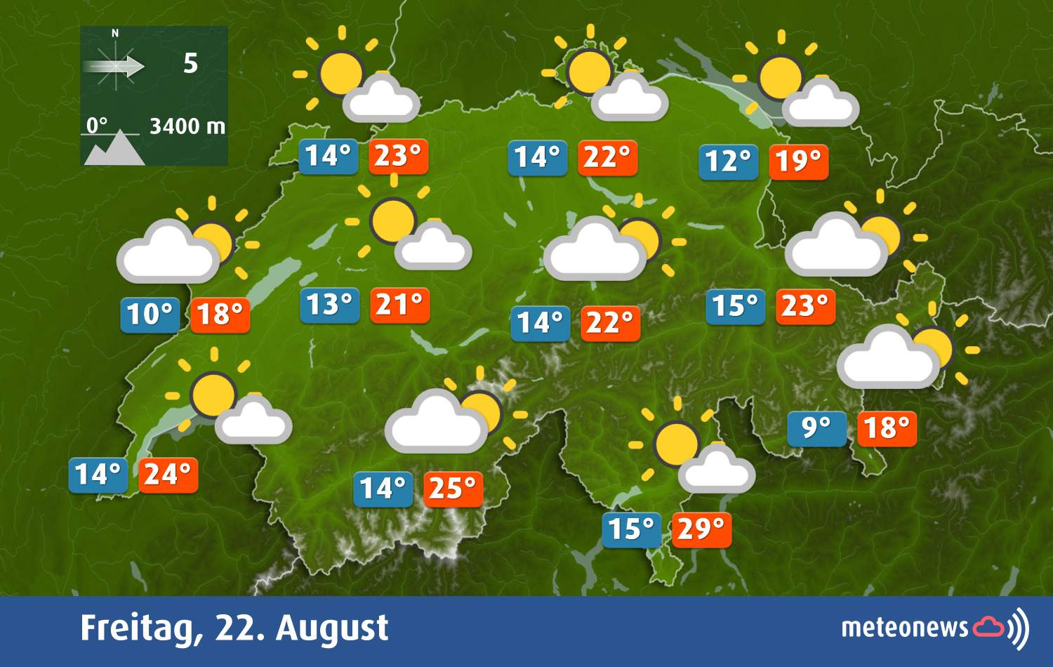MeteoNews: After the Rain comes the Sunshine (21. August 2025)